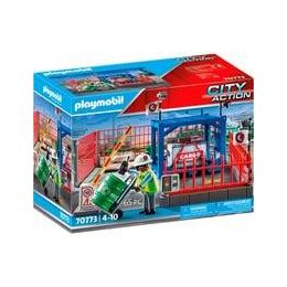 Playmobil 70773 City Action Frachtlager, Konstruktionsspielzeug