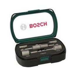 Bosch Steckschlüssel-Set, 50mm, 6-teilig, Bit-Satz Anzahl Teile: 6 -teilig Profile: Sechskant Behälter: Kunststoff-Klappbox