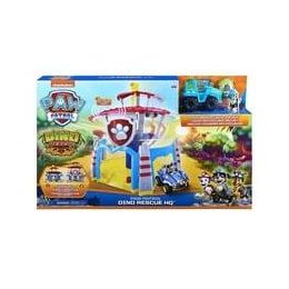 Spin Master Paw Patrol - Dino Hauptquartier, Spielgeb&auml;ude Inkl. Basis Fahrzeug, Rex Welpen-Figur