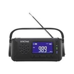 Strong EPR 1500, Radio schwarz, UKW, MW, Powerbank Tuner: FM (UKW), AM (MW) Eingänge: 1x 3,5-mm-Klinke