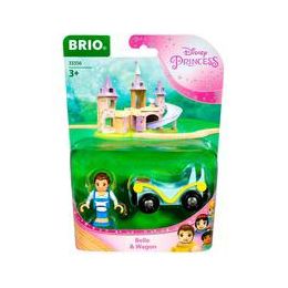 Disney Princess Belle mit Waggon, Spielfahrzeug Serie: Brio Eisenbahn Altersangabe: ab 36 Monaten