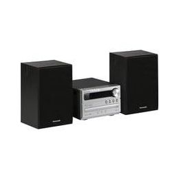 Panasonic SC-PM250, Kompaktanlage silber, CD, Radio, Bluetooth, USB Leistung: 2 x 10 Watt Laufwerk: CD Netzwerk: Bluetooth Tuner: RDS