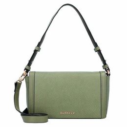 Burkely Keen Keira Schultertasche Leder 22 cm grove green