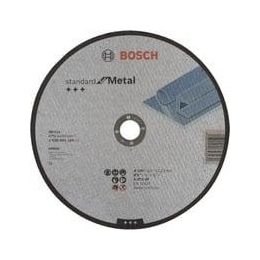 Bosch Trennscheibe Standard for Metal, Ø 230mm Bohrung 22,23mm, A 30 S BF, gerade Materialeignung: Aluminium, Gusseisen, Kupfer, Metall, Stahl Durchmesser: 230 mm Bohrung: 22,23 mm