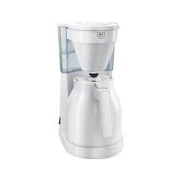 Melitta Easy Therm, Filtermaschine weiß Kapazität: 8 Tassen Verbrauch: 1.050 Watt (Betrieb) Kanne: Thermo: 1 Abmessungen: 173 x 350 x 238 mm