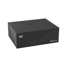 Vu+ Zero 4K, Sat-Receiver schwarz, DVB-S2X, HDMI, 4K Tuner: 1x DVB-S2X Tuner Demodulatoren: Max. 1 Demodulator/en Pay-TV: Über optionales CA-Modul Ausgänge: 1x HDMI, 1x USB-A-2.0, 1x Optisch-Audio, 1x RJ45