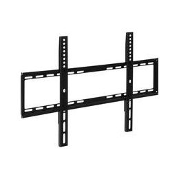TVM1, Wandhalterung schwarz Geeignet für: Fernseher Befestigungsart: Schraubbefestigung Geräteanzahl: 1 Stück Tragkraft: 35 kg