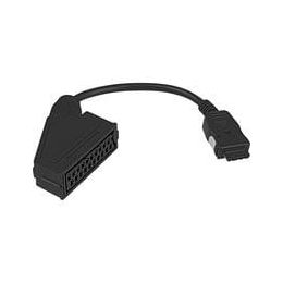 Technisat MINI SCART-ADAPTER für TECHNIPLUS ISIO schwarz Verwendung: Mini SCART-Adapterkabel Anschlüsse: 1x SCART (Stecker)