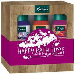 Kneipp Badezusatz Schaum- & Cremebäder Geschenkset Aroma-Pflegeschaumbad Gute Laune 20 ml + Aroma-Pflegeschaumbad Glückliche Auszeit 20 ml + Aroma Pflegeschaumbad Zeit für Träume 20 ml