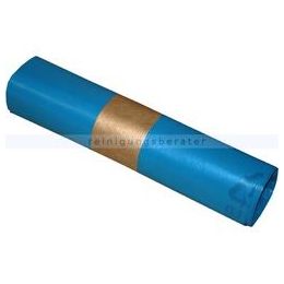 WBV Müllbeutel blau 30 L 30 my (Typ 60), 25 Stück/Rolle LDPE Material, 480 x 650 mm