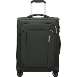 Samsonite 4-Doppelrollen-Trolley, Kabinengepäck, TSA-Schloss, Höhe 55 cm, grün