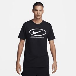 Nike Sportswear Herren-T-Shirt mit Grafik - Schwarz