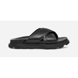 UGG Australia UGG® Capitola Cross Slide für Herren | UGG® EU in Black, Größe 45, Leder