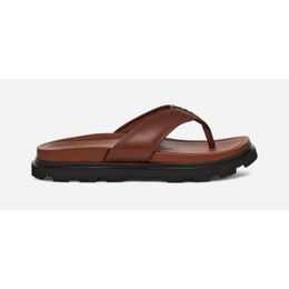 UGG Australia UGG® Capitola Flip-Flops für Herren | UGG® EU in Brown, Größe 46, Leder