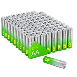 GP Super Alkaline-Mignon-Batterie LR06, 1,5V, 80 Stück