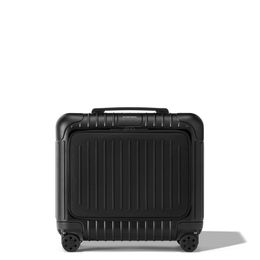 Rimowa Essential Sleeve Compact Koffer in Black Matte - Polycarbonat - 40x42.5x23