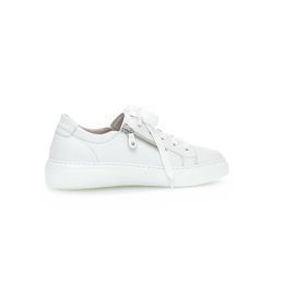 Gabor Leder-Sneakers in Weiß - 35,5