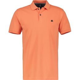 Lerros Poloshirt, Regular Fit, für Herren, orange, XXL