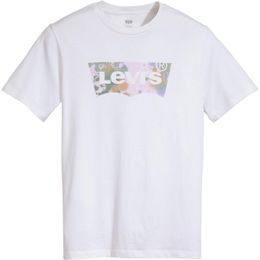 Levi's Levi's® T-Shirt, Logo-Print, Baumwolle, für Herren, weiß, XXL