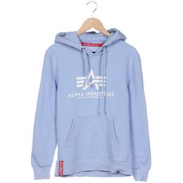 Alpha Industries Herren Kapuzenpullover, blau