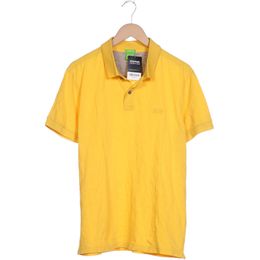 BOSS Green Herren Poloshirt, gelb, Gr. 56
