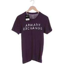 AX Armani Exchange Herren T-Shirt, flieder