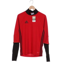 Adidas Herren Langarmshirt, rot, Gr. 46