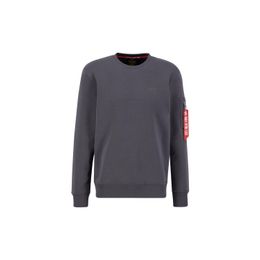 Sweater Alpha Industries "ALPHA Men - Sweatshirts Air Force Sweater" Gr. L, grau (vintage grey) Herren Sweatshirts