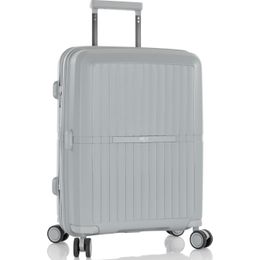 Hartschalen-Trolley Heys "AirLite, 53 cm" Gr. B/H/T: 41 cm x 53 cm x 22 cm 47 l, grau (grey) Koffer Handgepäck-Koffer
