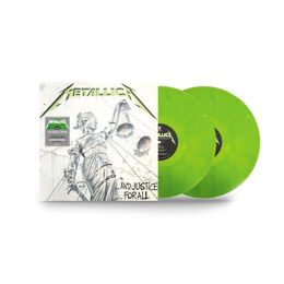 Mercury ...And Justice For All (Limited Remastered Yellow Blue 2LP) - Metallica. (LP)