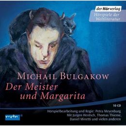 Der Meister und Margarita,10 Audio-CDs - Michail Bulgakow (Hörbuch)