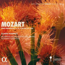 Alpha Klavierkonzerte 15,16 & 17 (Kv 450,451,453) - Huangci, Griffiths, Mozarteumorchester Salzburg. (CD)