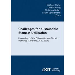 Challenges for sustainable biomass utilisation, Kartoniert (TB)