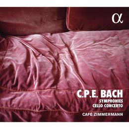 Alpha Sinfonien Wq 182/Cellokonzert Wq 172 - Café Zimmermann. (CD)