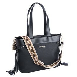 Bruno Banani Shopper "Ornament" (Farbe: schwarz)