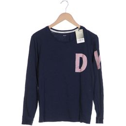 DKNY by Donna Karan New York Damen Langarmshirt, marineblau