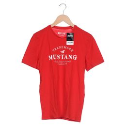 Mustang Damen T-Shirt, rot, Gr. 36