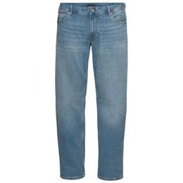 Tommy Hilfiger Big & Tall Straight-Jeans TOMMY HILFIGER BIG & TALL "BT-Madison" Gr. 44, Länge 32, blau (amston blue) Herren Jeans Straight Fit