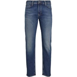 Jack & Jones PlusSize Comfort-fit-Jeans JACK & JONES PLUSSIZE "JJIMIKE JJORIGINAL CB 010 PLS" Gr. 44, Länge 30, blau (blue denim) Herren Jeans Comfort Fit