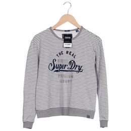 Superdry Damen Sweatshirt, grau, Gr. 38