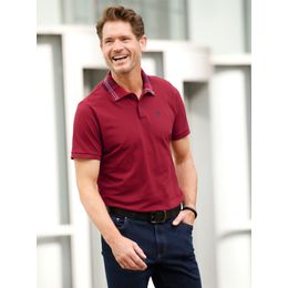 Poloshirt Marco Donati "Kurzarm-Poloshirt" Gr. 64/66, rot (dunkelrot) Herren Shirts Kurzarm