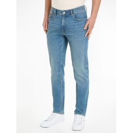 5-Pocket-Jeans Tommy Hilfiger Gr. 33, Länge 34, blau (amston blue) Herren Jeans 5-Pocket-Jeans