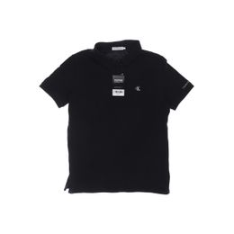 Calvin Klein Jeans Jungen Poloshirt, schwarz