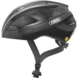 Rennradhelm Abus "MACATOR MIPS" Helme Gr. L Kopfumfang: 58 cm - 62 cm, schwarz Fahrradhelme