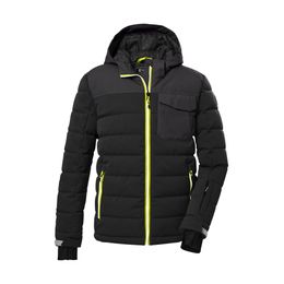 Skijacke Killtec "KSW 123 BYS SKI QLTD JCKT" Gr. 140, schwarz Kinder Jacken Schneejacken