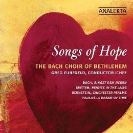 Songs Of Hope - Funfgeld, Lamoreaux, Taylor, Bach Choir Of Bethlehem. (CD)