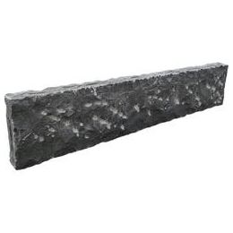 Randstein Basalt 100 x 20 x 6 cm schwarz