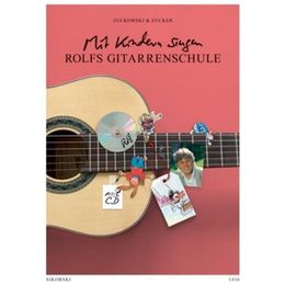 Rolfs Gitarrenschule, m. Audio-CD - Rolf Zuckowski, Roni Zucker, Kartoniert (TB)