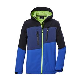 Softshelljacke Killtec "KOW 158 BYS SFTSHLL JCKT" Gr. 164, schwarz Kinder Jacken Sportjacken