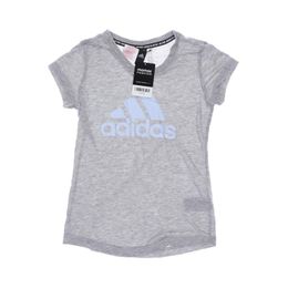 Adidas Damen T-Shirt, grau, Gr. 152